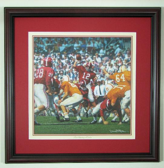 Framed Daniel Moore Alabama Football Prints - Daniel Moore Alabama ...