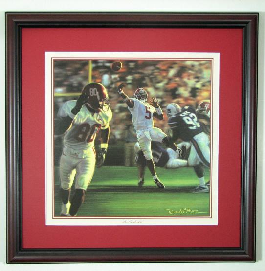 Framed Daniel Moore Alabama Football Prints - Daniel Moore Alabama ...