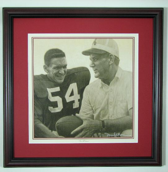 Framed Daniel Moore Alabama Football Prints - Daniel Moore "Two Winners ...