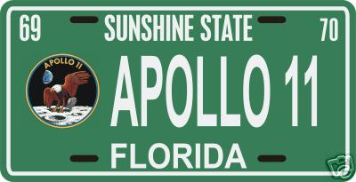 Nasa License Plate Frame